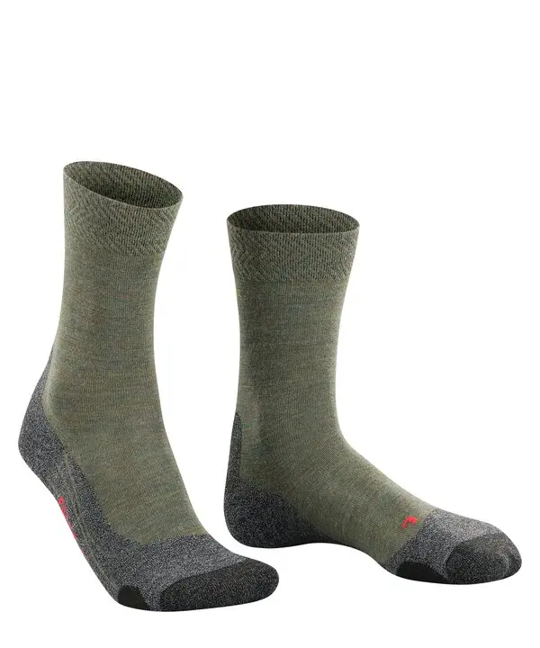 Falke Tk2 Explore Melange Trekking Socks - Green