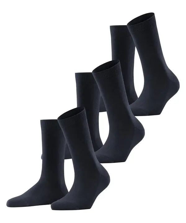 Falke Family 3-pack Crew Socks - Blue