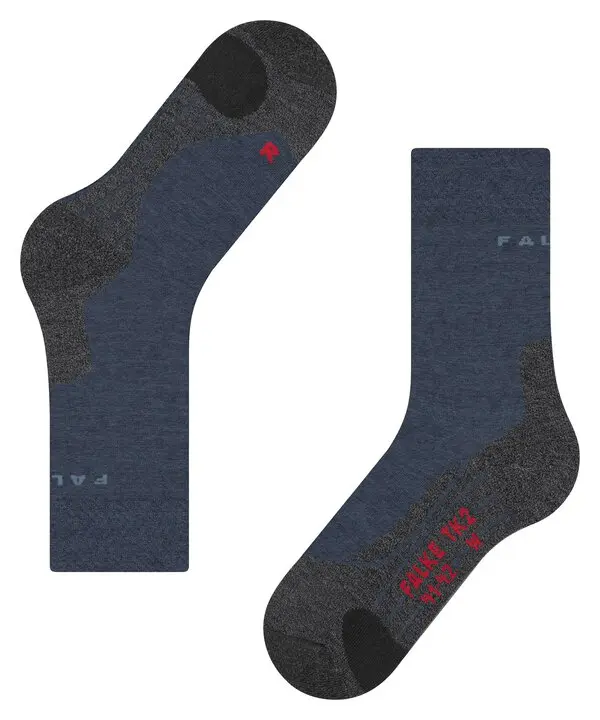 Falke Tk2 Explore Melange Trekking Socks - Blue