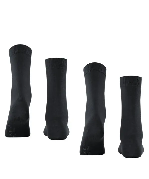 Falke Softmerino 2-pack Crew Socks - Grey