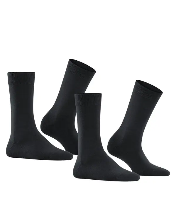 Falke Softmerino 2-pack Crew Socks - Grey