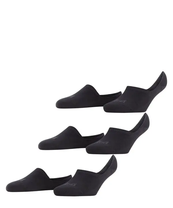 Falke Invisible Socks 3 Pack - Black