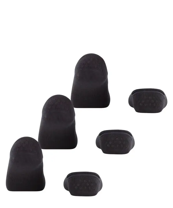 Falke Invisible Socks 3 Pack - Black