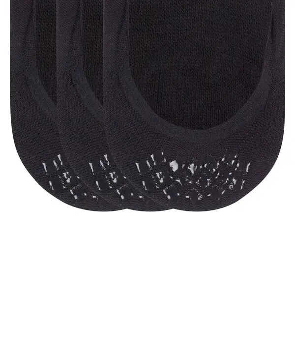 Falke Invisible Socks 3 Pack - Black