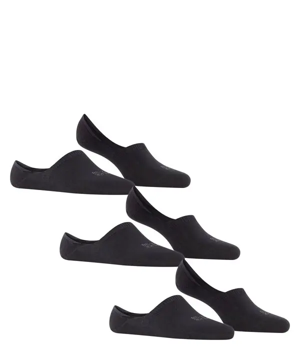 Falke Invisible Socks 3 Pack - Black