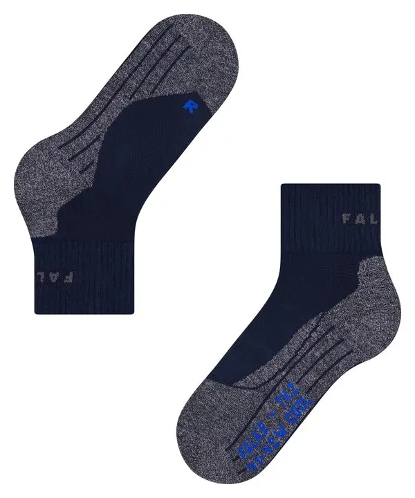 Falke Tk2 Cool Short Trekking Socks - Blue