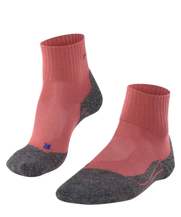 Falke Tk2 Cool Trekking Ankle Socks - Red