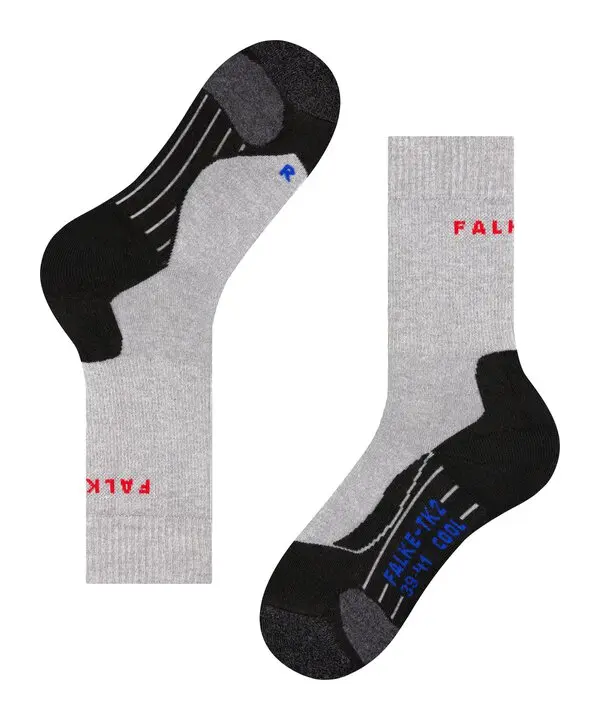 Falke Tk2 Explore Cool Trekking Socks - Grey