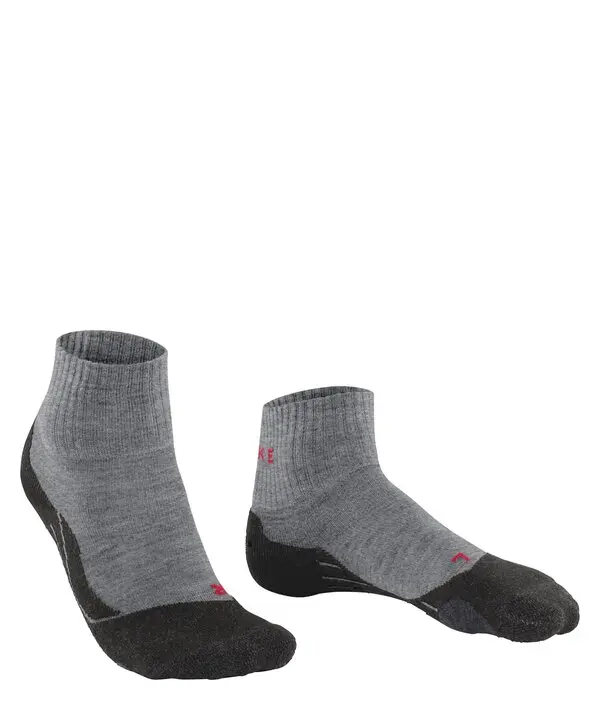 Falke Tk2 Explore Short Trekking Socks - Grey