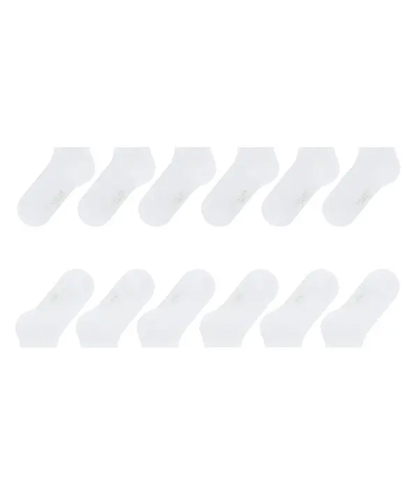 Falke Six-pack Of Ankle Socks - White