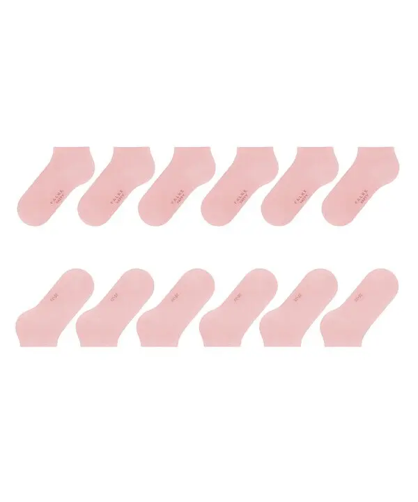 Falke Happy 6-pack Ankle Socks - Pink