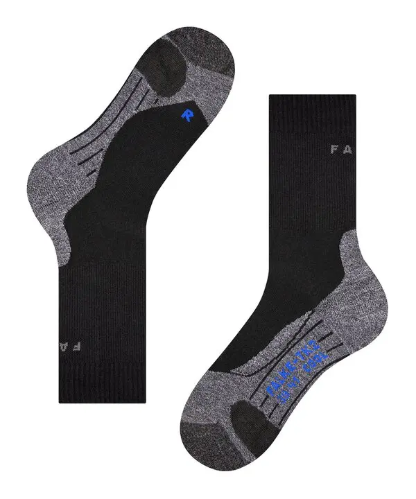 Falke Tk2 Explore Cool Trekking Socks - Black