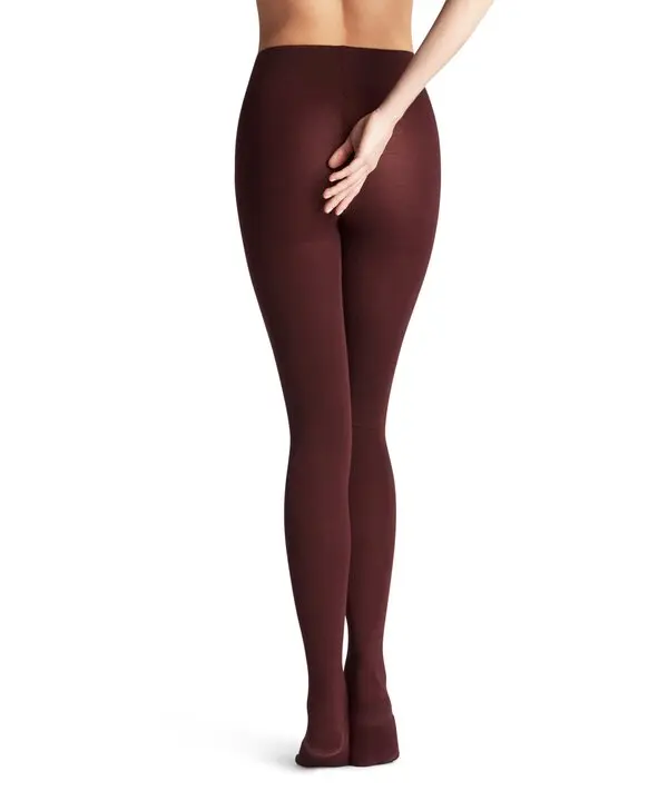 Falke Family Ribbed Tights - Red