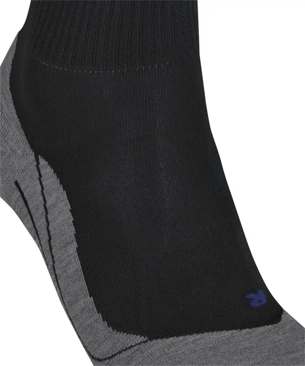 Falke Tk5 Wander Cool Short Trekking Socks - Black