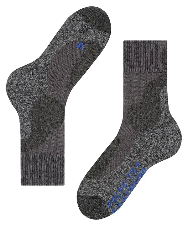 Falke Tk1 Adventure Cool Trekking Socks - Grey