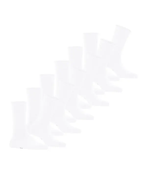 Falke Happy 6-pack Crew Socks - White