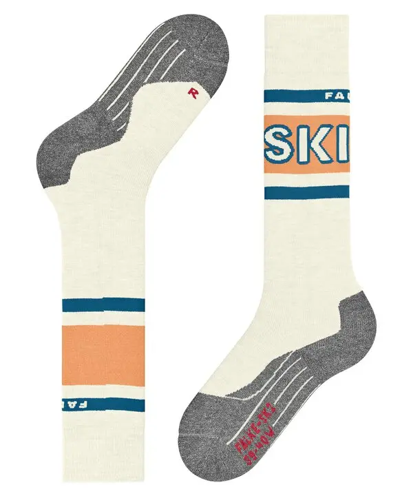 Falke Sk2 Ski Socks - White