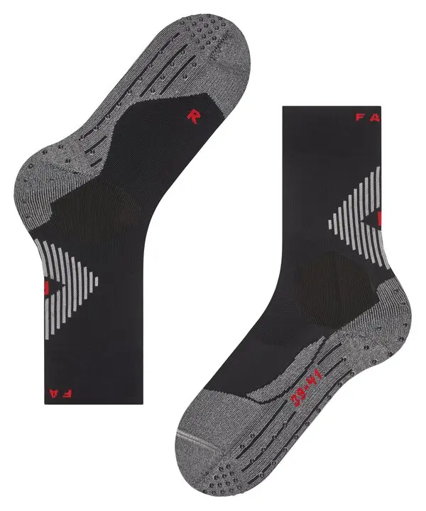 Falke 4grip Stabilizing Sports Socks - Black