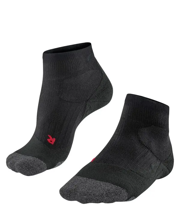 Falke Pl2 Short Padel Sports Socks - Black