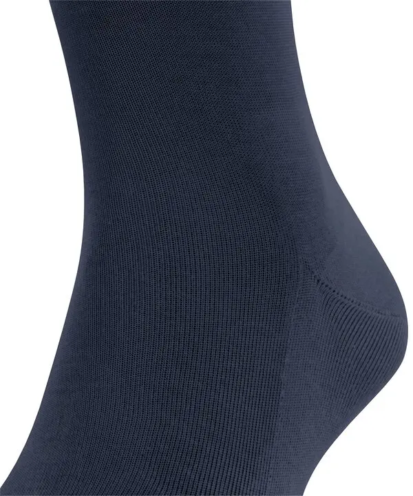 Falke Tiago Knee-high Cotton Dress Socks - Blue