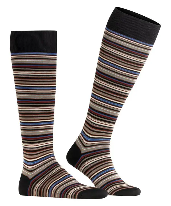 Falke Microblock Knee-high Socks - Grey