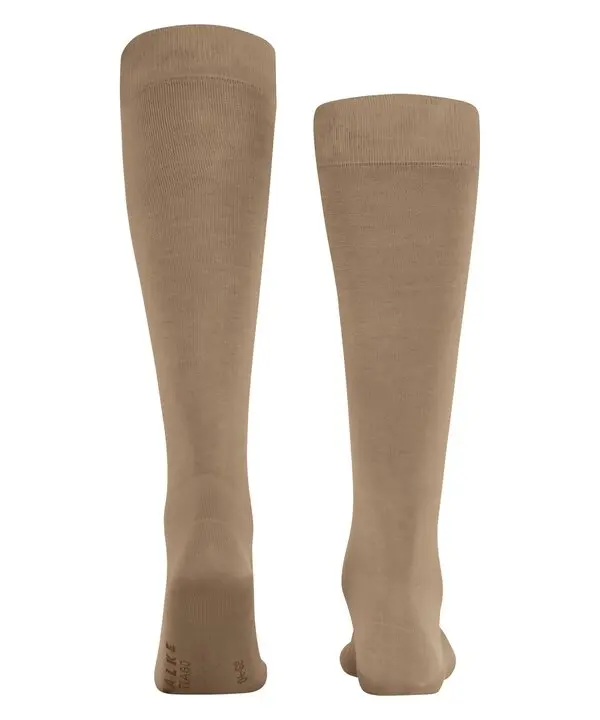 Falke Tiago Knee-high Socks In Fil D'écosse Cotton - Brown