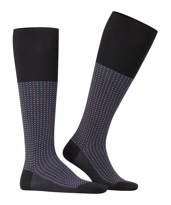 Falke Knee High Socks With Geometric Pattern