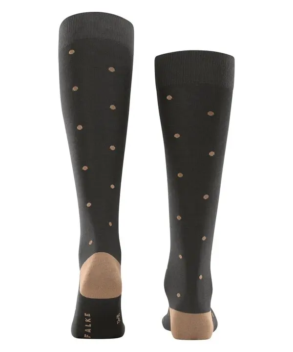 Falke Polka Dot Knee-high Socks - Brown