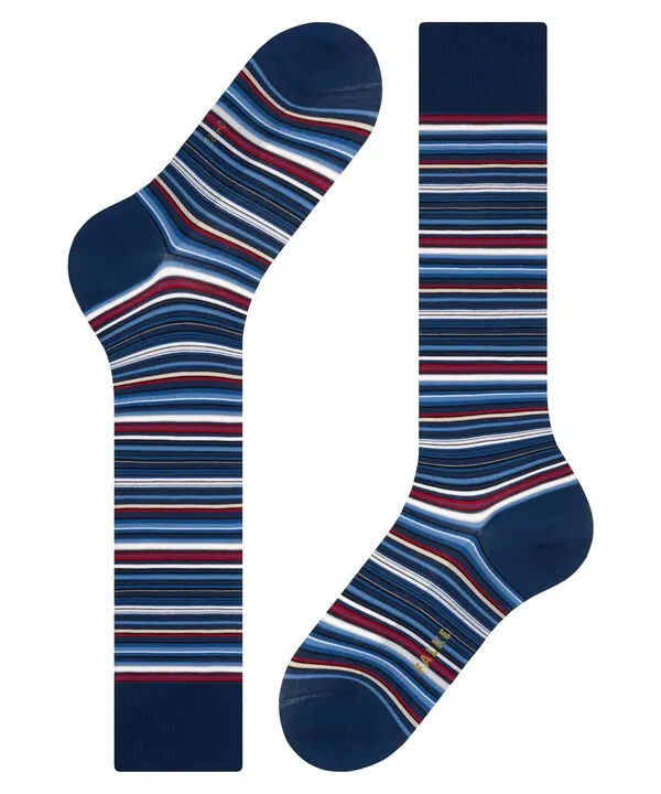 Falke Knee-high Striped Socks - Blue