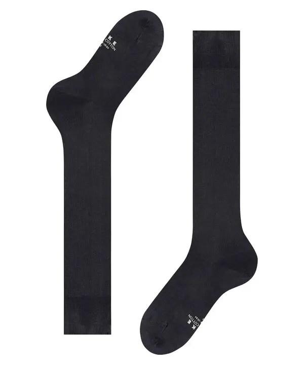 Falke Knee-high Cotton Socks - Blue