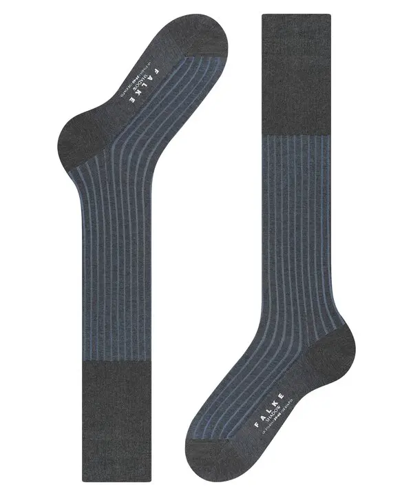 Falke Shadow Knee High Patterned Socks
