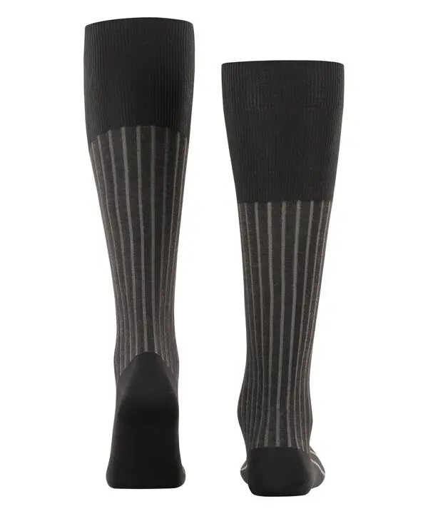 Falke Shadow Knee High Patterned Dress Socks