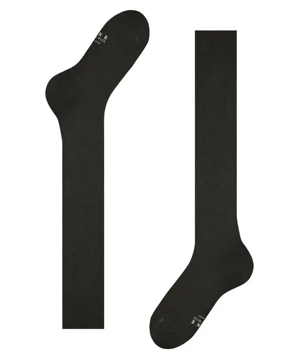 Falke Energizing Wool Knee-high Socks - Brown
