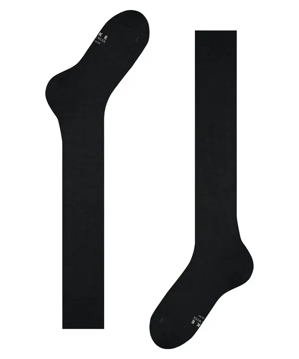 Falke Energizing Wool Knee-high Socks - Black