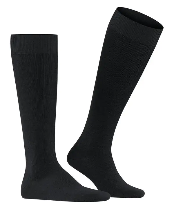 Falke Energizing Wool Knee-high Socks - Black
