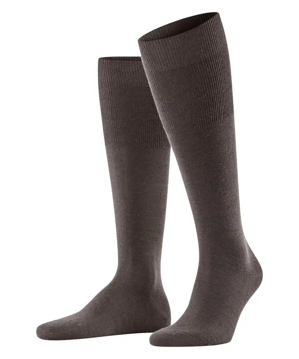 Falke Airport Knee High Socks - Brown