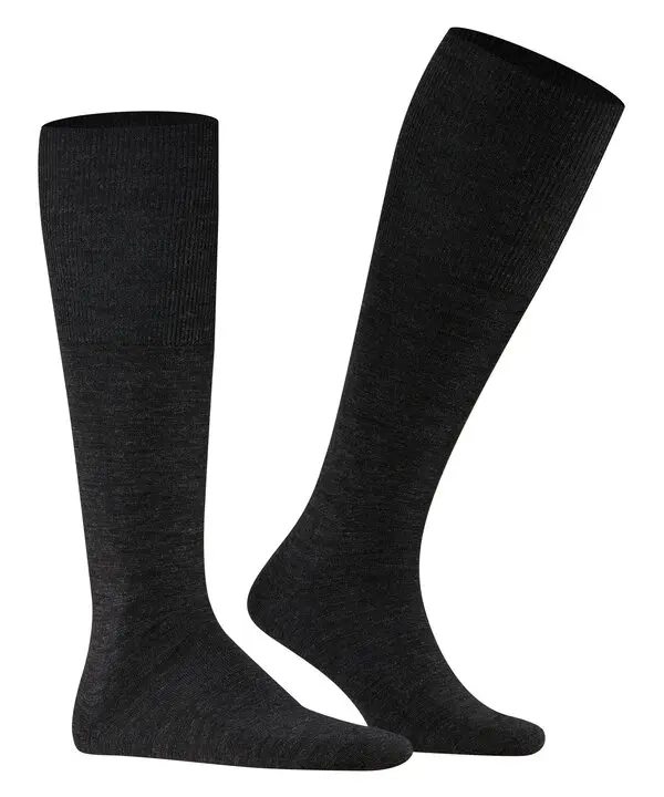 Falke Airport Knee High Socks - Grey