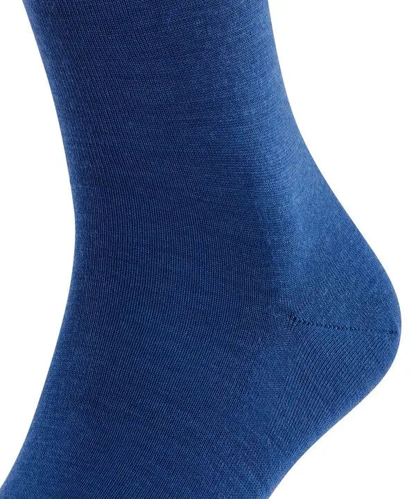 Falke Knee-high Merino Wool And Cotton Blend Socks - Blue
