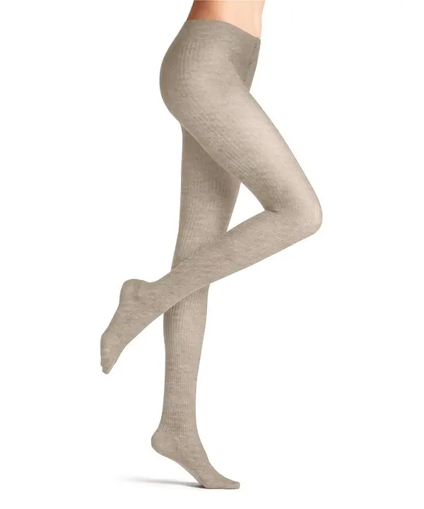 Falke Family Rib Tights - Beige