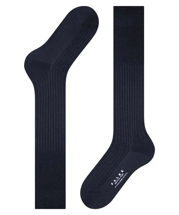 Falke Bristol Pure Knee High Ribbed Wool Socks