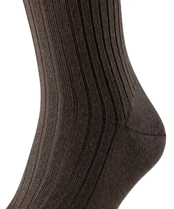 Falke Bristol Pure Merino Wool Ribbed Knee-high Socks