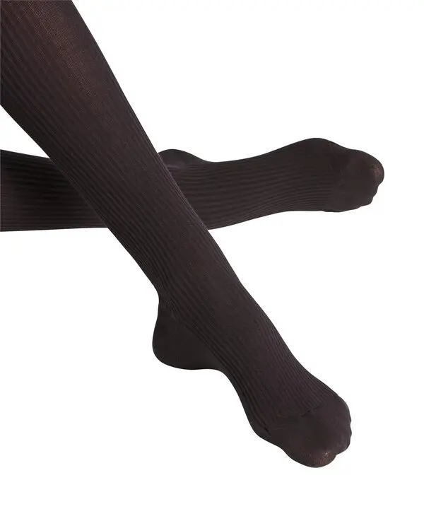 Falke Family Rib Tights - Black