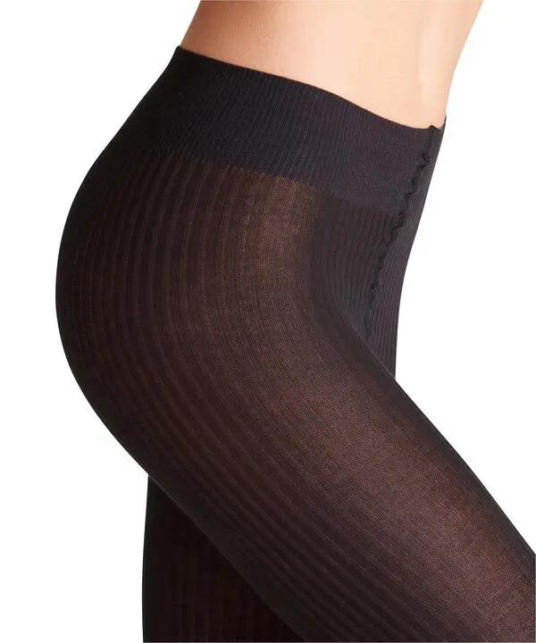 Falke Family Rib Tights - Black