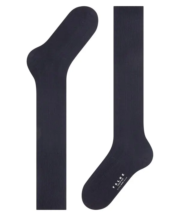 Falke Lhasa Rib Knee High Socks - Blue
