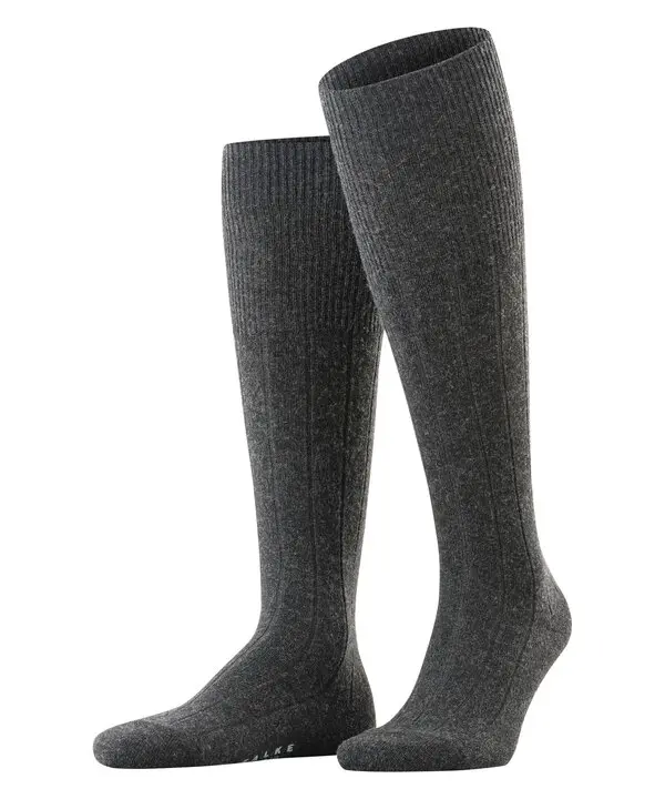 Falke Lhasa Rib Knee-high Socks - Grey