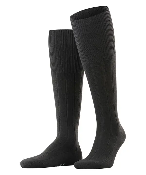 Falke Lhasa Rib Knee High Socks - Black