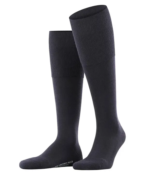 Falke Airport Plus Knee High Socks - Blue