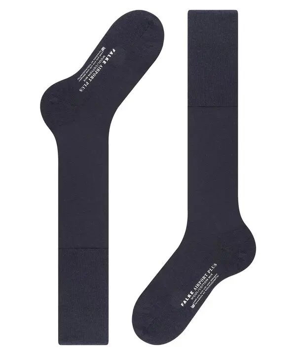 Falke Airport Plus Knee High Socks - Blue