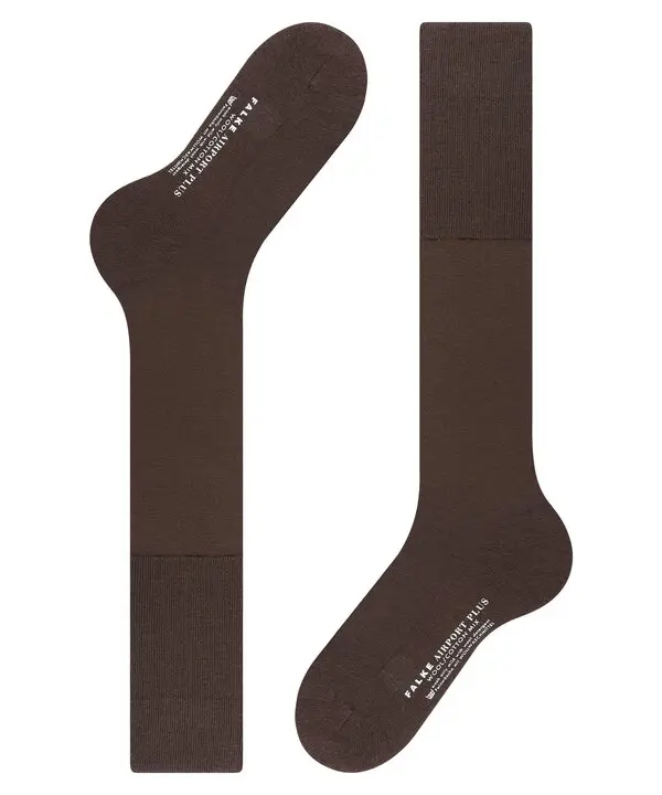 Falke Airport Plus Knee High Socks - Brown
