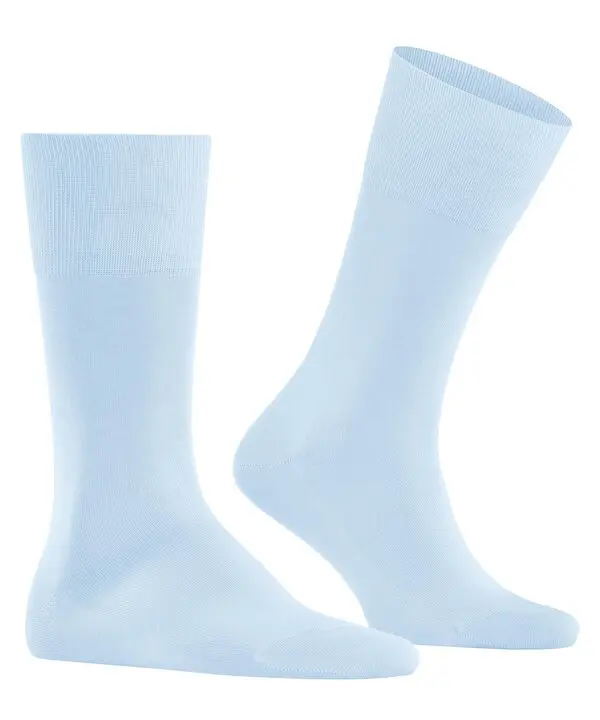 Falke Tiago Cotton Dress Socks - Blue